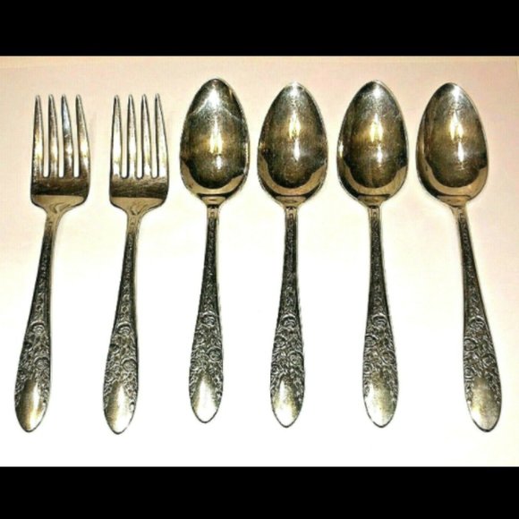 National Silver Co | Dining | National Silver Co Silverware 6 Teaspoons ...